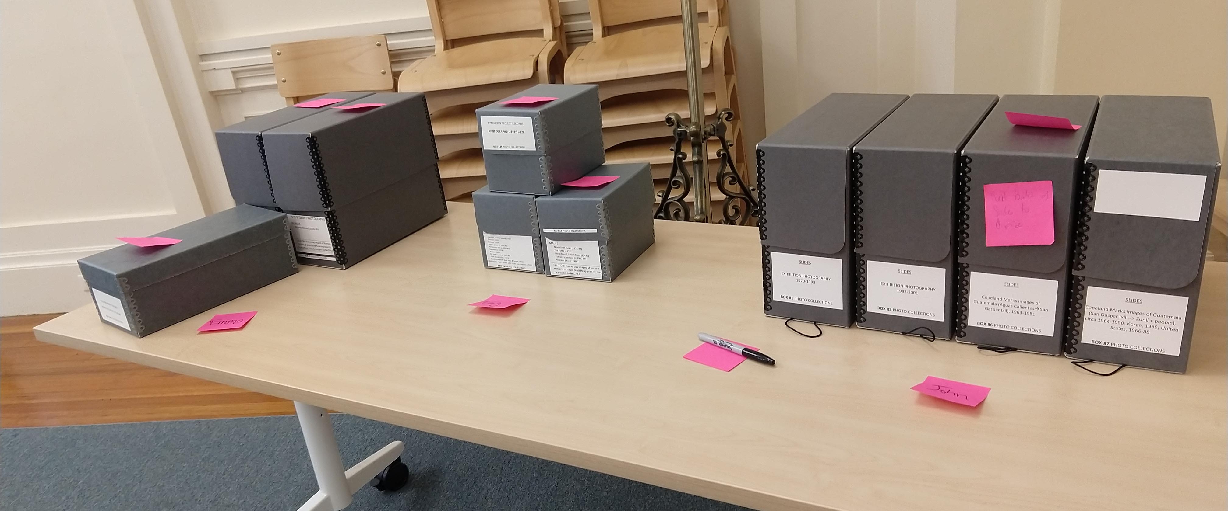 Collections work – Home edition – The Peabody